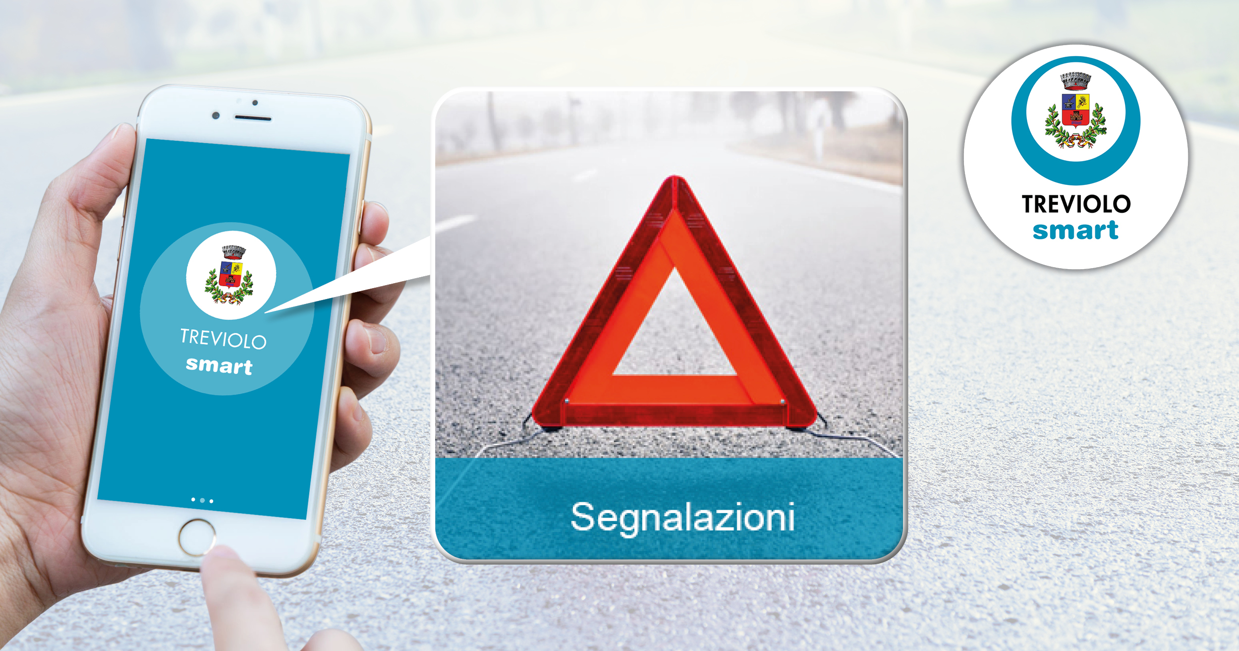 L’app Treviolo Smart ha aggiunto la funzione Segnalazioni – Comune Smart